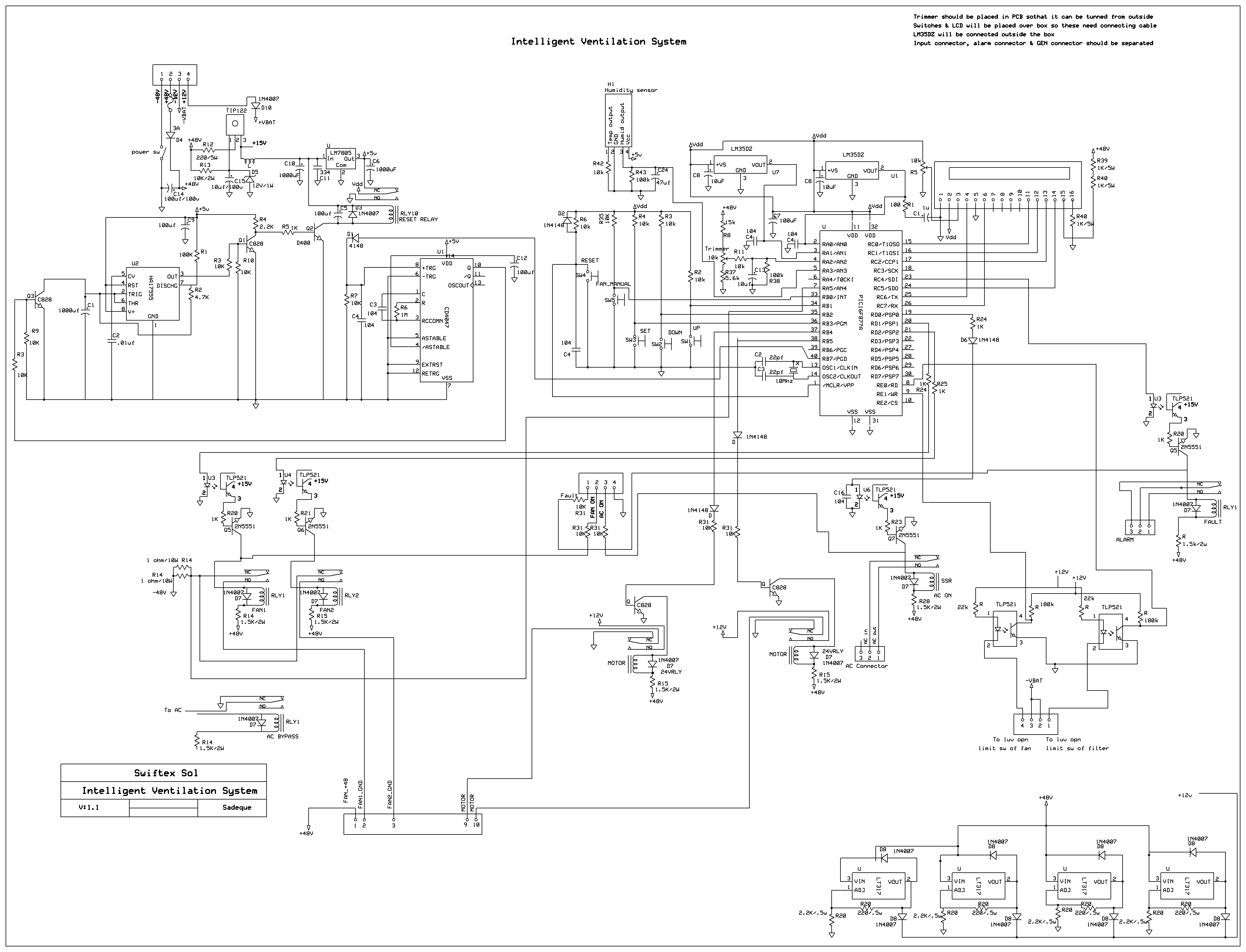 Projects on Schematic & PCB Design – T-SOL GLOBAL